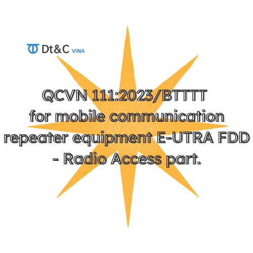 [MIC] Draft circular promulgating national technical regulation QCVN ...